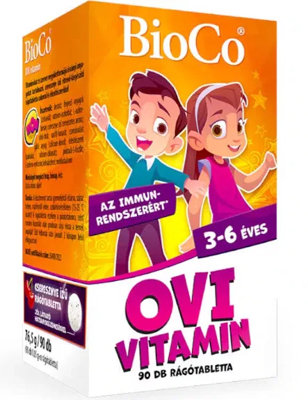 OVI VITAMIN RÁGÓTABLETTA 90X BIOCO - Pláza Patika Webshop